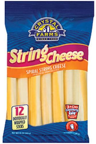 Nutrition Information Crystal Farms String Cheese | Besto Blog