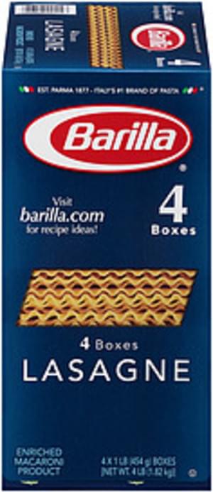 Barilla Lasagna Noodles