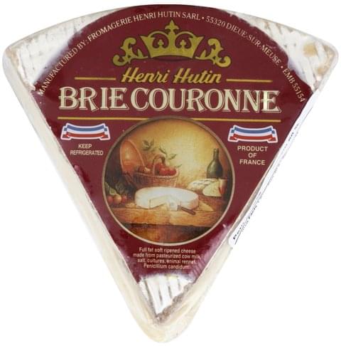 Henri Hutin Brie Couronne - 1 ea, Nutrition Information | Innit