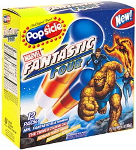 Popsicle Marvel Super Heroes