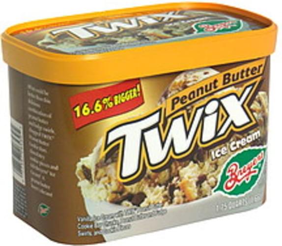 Breyers Peanut Butter Twix, Bonus Ice Cream - 1.75 QT, Nutrition ... Breyers Peanut Butter Twix, Bonus Ice Cream - 1.75 QT, Nutrition ...