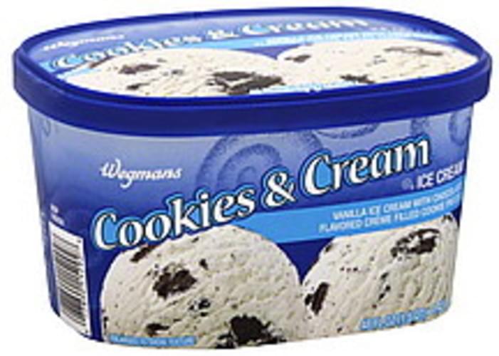 Wegmans Cookies And Cream Ice Cream 48 Oz Nutrition Information Innit