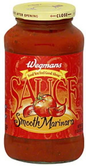 Wegmans Smooth Marinara Pasta Sauce - 24 oz, Nutrition Information | Innit