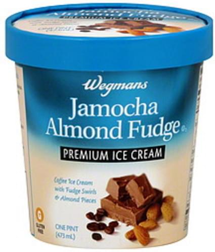 Wegmans Jamocha Almond Fudge Ice Cream 1 Pt Nutrition Information