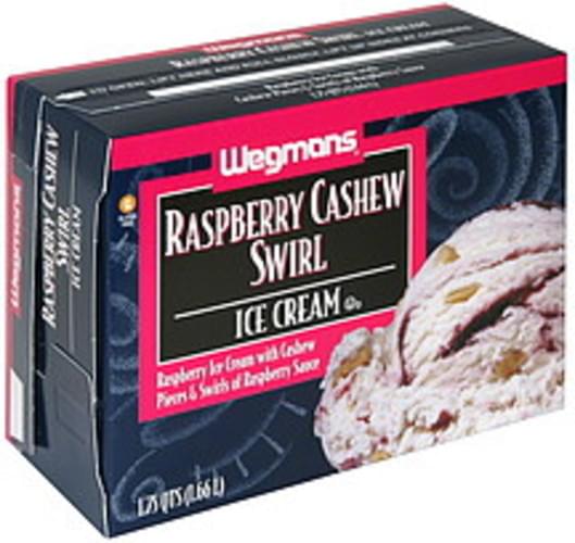 Wegmans Raspberry Cashew Swirl Ice Cream 1 75 Qt Nutrition