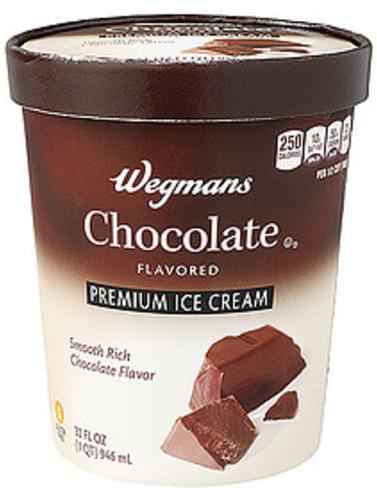 Wegmans Ice Cream Premium Chocolate Ice Cream And Popsicles 32 Oz