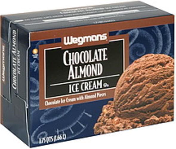 Wegmans Chocolate Almond Ice Cream 1 75 Qt Nutrition Information Innit