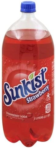 Sunkist Strawberry Soda