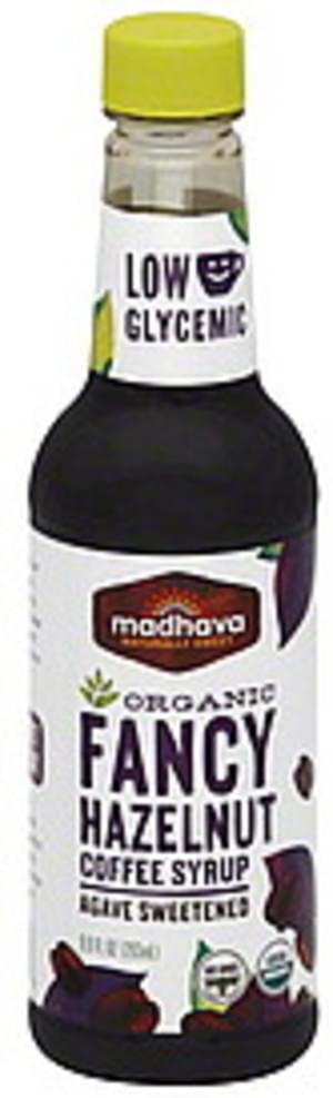 Madhava Organic Fancy Hazelnut Coffee Syrup 99 Oz Nutrition Information Innit