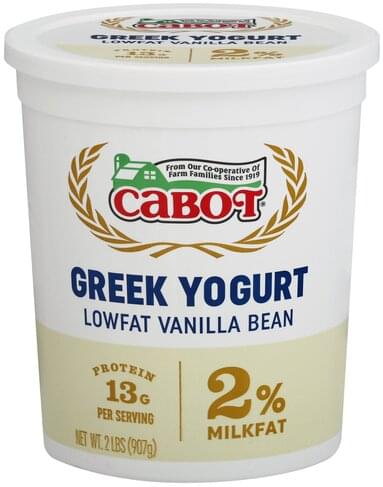 Cabot Low Fat Greek Yogurt Nutrition Facts | Besto Blog