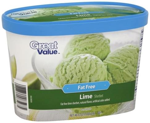 Lime Sherbet Ice Cream