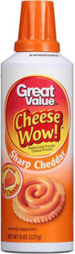 Great Value Cheese Wow! Sharp Cheddar - 31 g, Nutrition Information | Innit