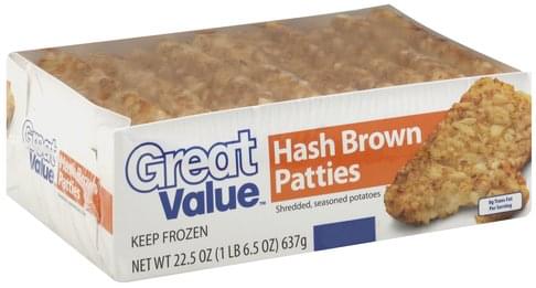 Frozen Hash Browns Patties