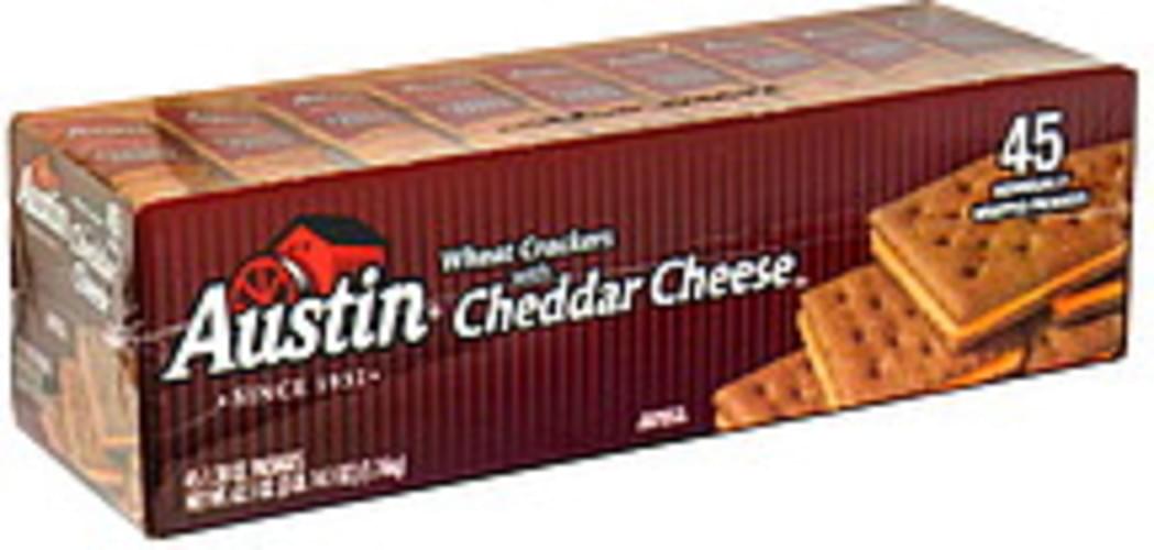Austin With Cheddar Cheese Wheat Crackers 45 Ea Nutrition Information Innit