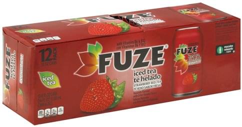 Fuze Strawberry Iced Tea Nutrition | Besto Blog