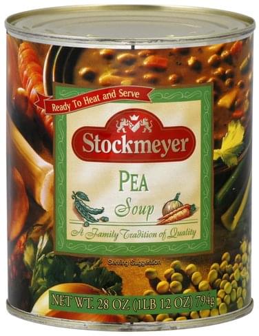 Stockmeyer Pea Soup - 28 oz, Nutrition Information | Innit