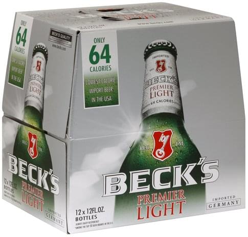 Becks Light Beer