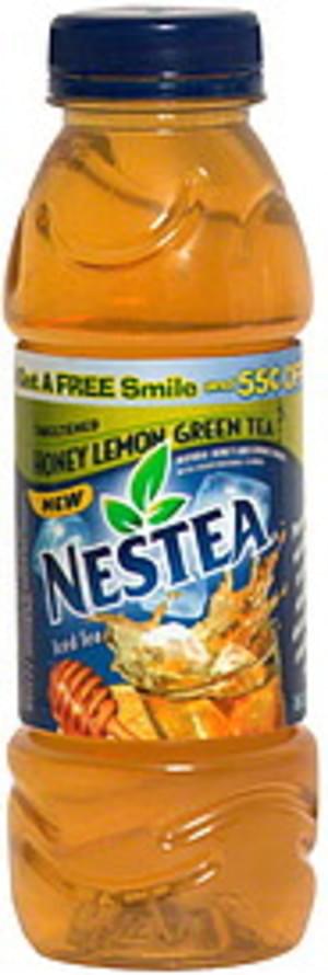 Nestea Sweetened, Honey Lemon Green Tea Iced Tea - 16 oz, Nutrition ...