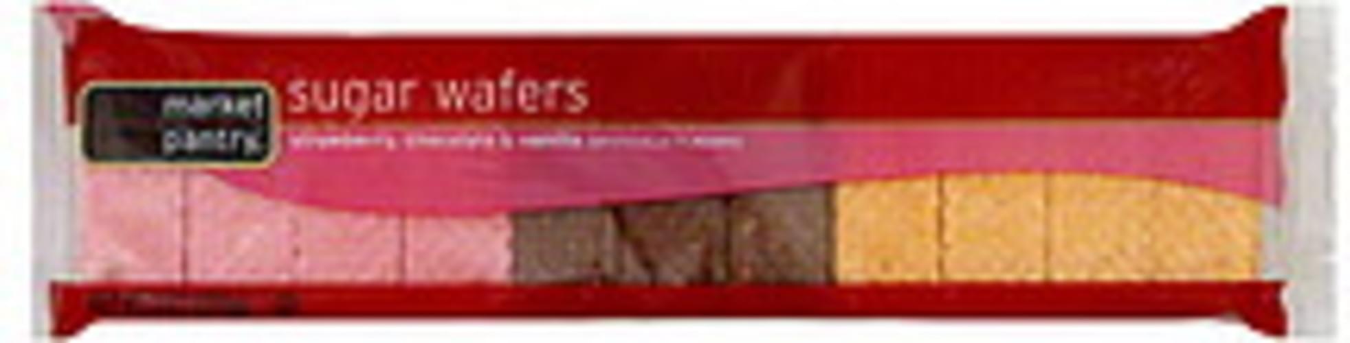 Market Pantry Strawberry, Chocolate & Vanilla Sugar Wafers - 9 oz ...