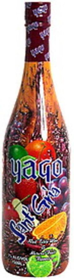 Yago Red Table Wine - 750 ml, Nutrition Information | Innit