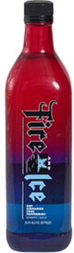 Fire & Ice Hot Cinnamon, Cool Peppermint Schnapps Liqueur - 750 ml ...