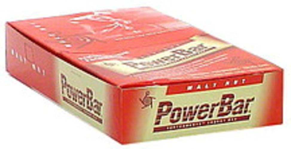 PowerBar Malt Nut Performance Energy Bar - 24 ea, Nutrition Information ...
