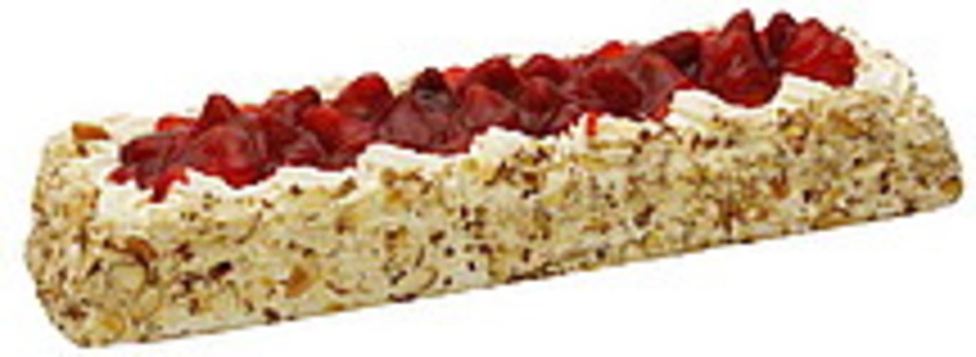 Safeway Bar, White Fresh Strawberry, Large Cake - 1 ea, Nutrition ...