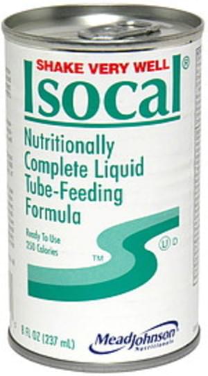 Isocal Nutritionally Complete Liquid Tube-Feeding Formula - 8 oz ...