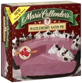 Marie Callenders Razzleberry Satin Pie - 27 oz, Nutrition Information | Innit