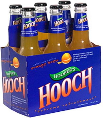 Hoopers Hooch Orange Brew - 6 ea, Nutrition Information | Innit