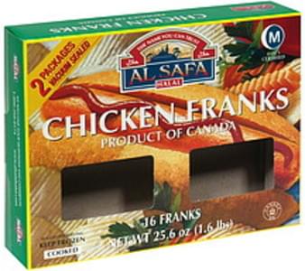 Fud Chicken Franks - 40 oz, Nutrition Information | Innit