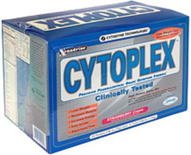 CytoPlex Strawberry Cream High Protein Shake Mix - 20 ea, Nutrition ...