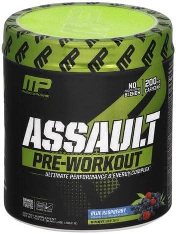 Muscle Pharm Assault Blue Arctic Raspberry