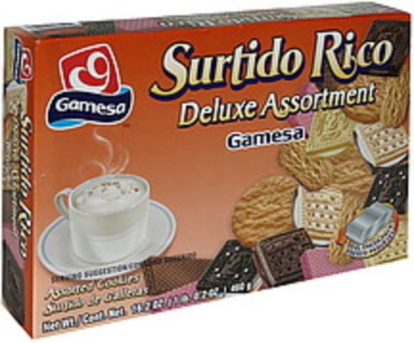 Gamesa Assorted Cookies Surtido Rico Deluxe Assortment - 16.2 oz ...