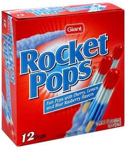 Rocket Popsicle Box