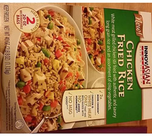 InnovAsian Cuisine Chicken Fried Rice - 115 g, Nutrition Information ...