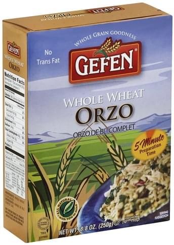 Whole Wheat Orzo Nutrition Facts | Besto Blog