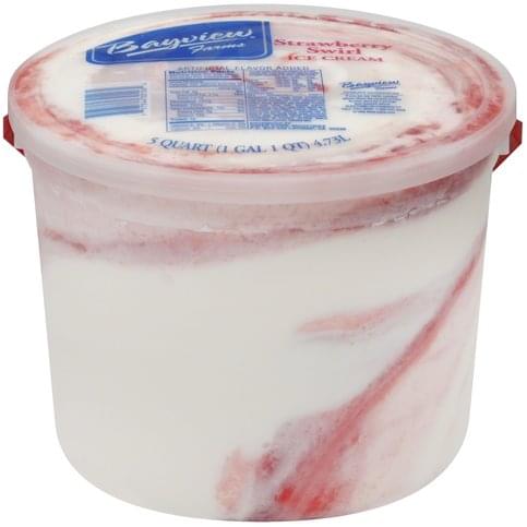 Strawberry Swirl Ice Cream