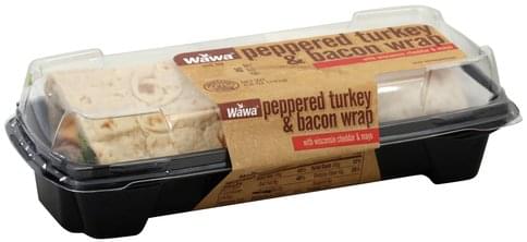 Wawa Peppered Turkey & Bacon Wrap - 6.8 oz, Nutrition Information | Innit