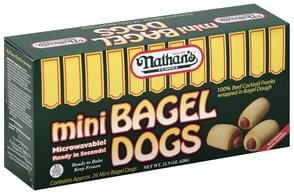 Nathans Mini Bagel Dogs - 26 ea, Nutrition Information | Innit