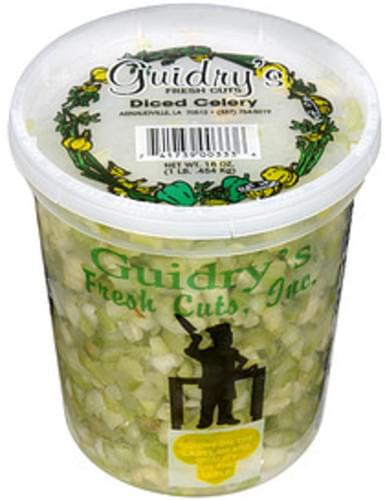 Guidry's Diced Celery - 16 oz, Nutrition Information | Innit