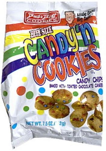 Buds Best Candy Chips Bite Size Cookies 75 Oz Nutrition Information Innit