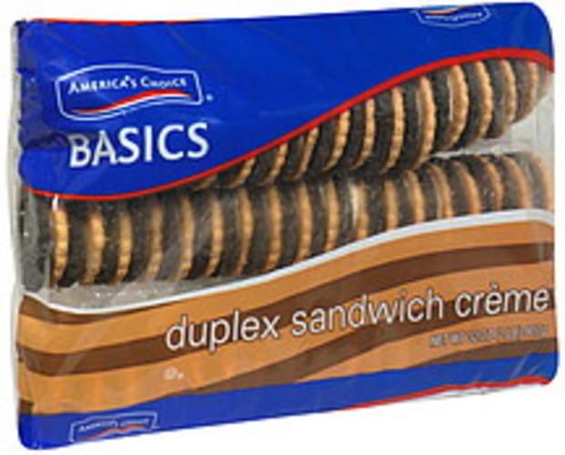 Americas Choice Duplex Sandwich Creme Cookies 32 Oz Nutrition