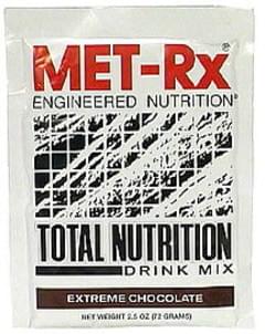 MET Rx White Chocolate Mocha Total Nutrition Drink Mix - 2.5 oz ...