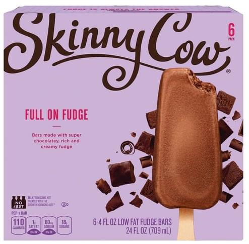 Skinny Cow Fudge Bar Nutrition Facts | Besto Blog