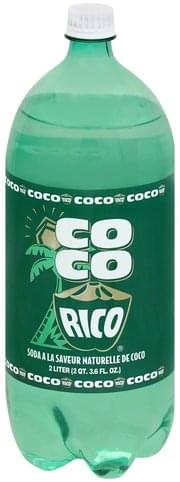 Coco Rico Soda - 35.6 oz, Nutrition Information | Innit