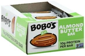 BOBOS Almond Butter Bar - 12 ea, Nutrition Information | Innit