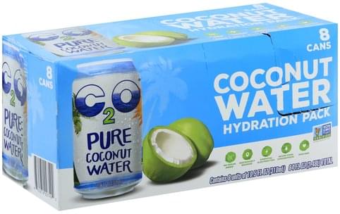 C2O Hydration Pack Coconut Water - 8 ea, Nutrition Information | Innit