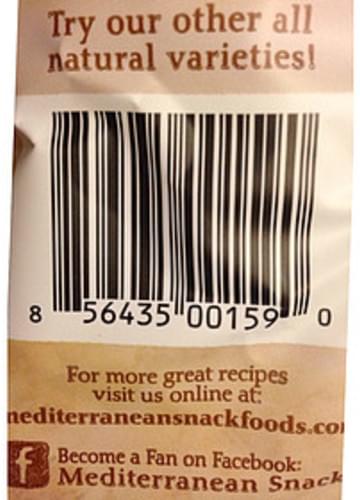 Mediterranean Snacks Potato Chips 28 G Nutrition Information Innit