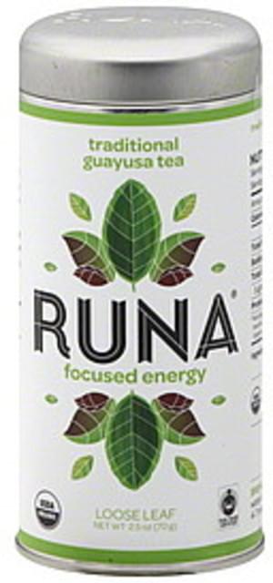 Runa Organic, Traditional, Loose Leaf Runa Guayusa Tea Organic ...
